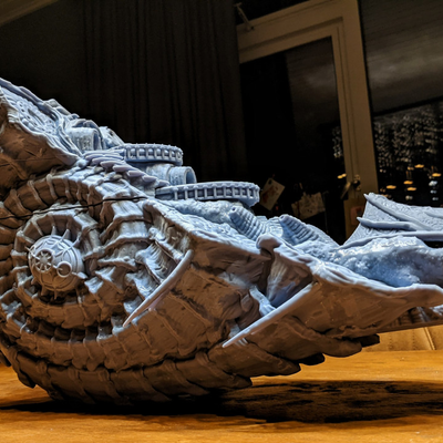 The Nautiloid Modular Ship, Terrain – Nerd Castle